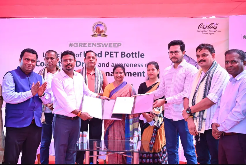 BMC launches PET bottle collection drive in Bhubaneswar to promote ...