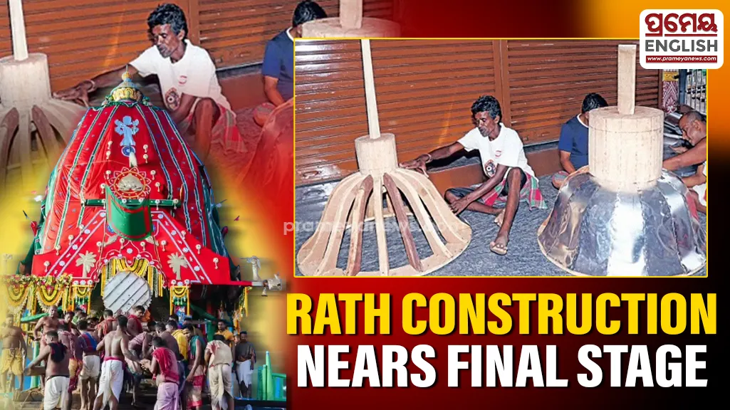 Rath construction nears final stage as artisans’ complete ‘Kalasa’ work ...