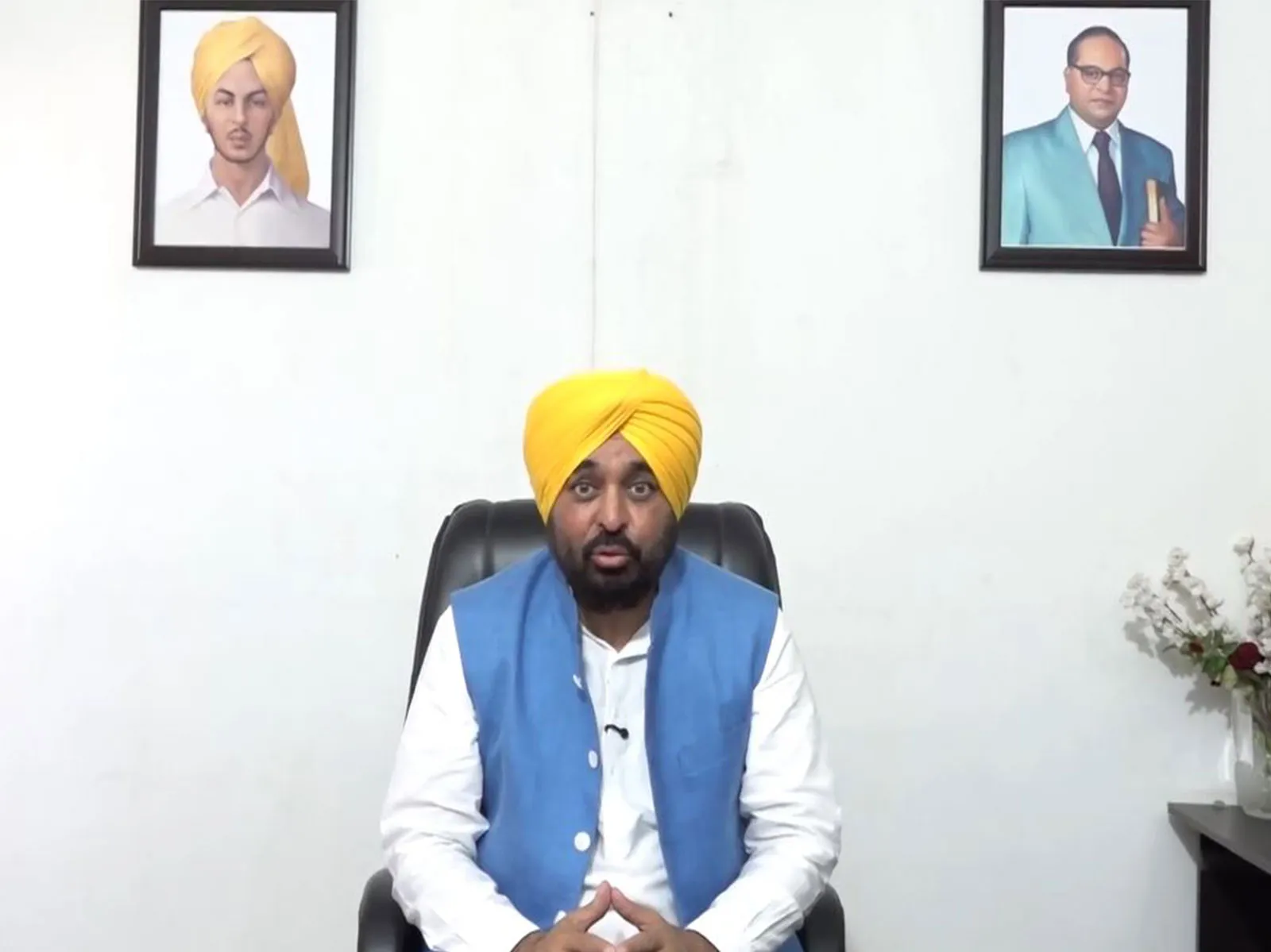 BJP, Congress demand Punjab CM Bhagwant Mann's resignation amid row ...